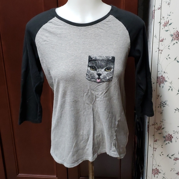 Tops | Jr Girls 34 Sleeve Shirt | Poshmark